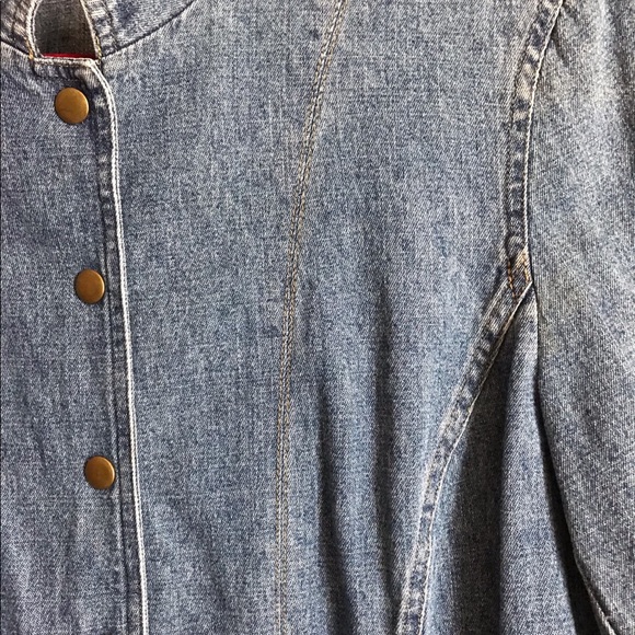 Emma James | Tops | Vintage Emma James Womens Jean Shirt | Poshmark